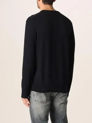 Polo Ralph Lauren Basic Knit With Embroidered Logo - Blue