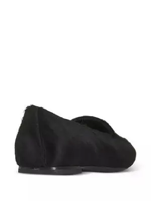 Agl Pony-skin Effect Square-toe Loafers