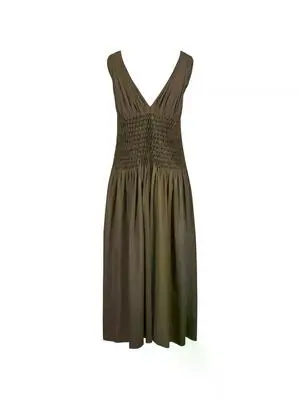 Khaite Nola Dress - Brown