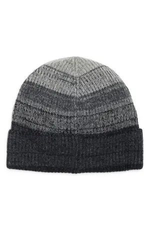 Nordstrom Marled Wool Blend Beanie - Grey Multi