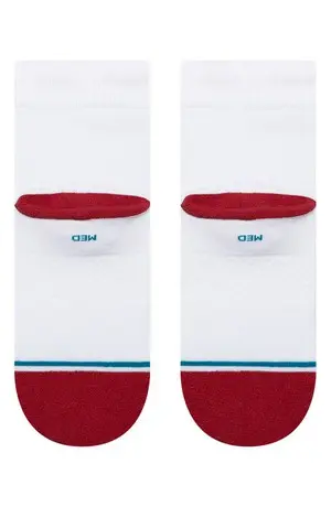 Stance Naughty Or Nice Cotton Blend Quarter Socks