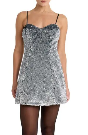 Bardot Marcello Sequin Minidress
