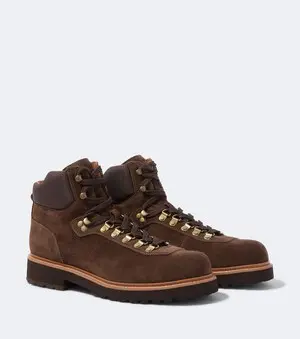 Polo Ralph Lauren Suede Lace-up Boots - Brown