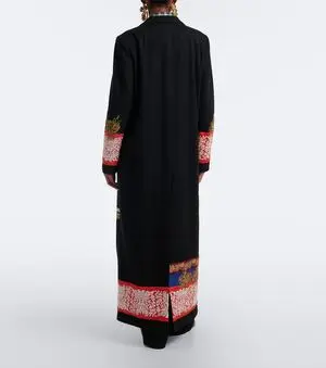 Dries Van Noten Embellished Wool Coat