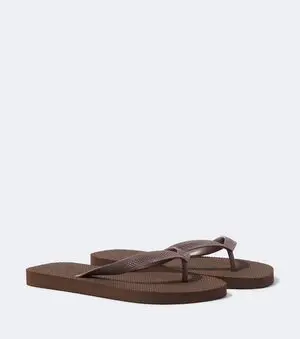 Frescobol Carioca Fabio Thong Sandals - Brown