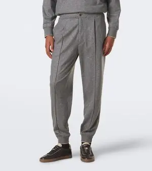 Brunello Cucinelli Cashmere Slim Pants