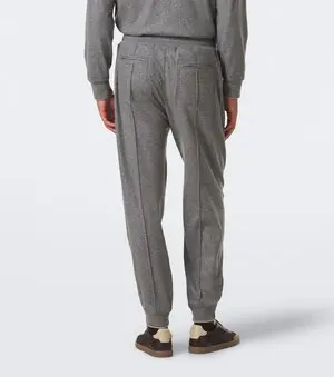 Brunello Cucinelli Cashmere Slim Pants