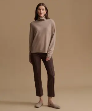 Jenni Kayne Flynn Cashmere Turtleneck Top
