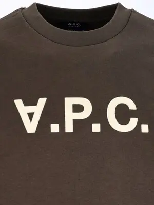 A.p.c. Organic Cotton Logo Sweatshirt