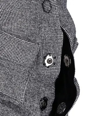 Junya Watanabe Asymmetric Wool-blend Jacket