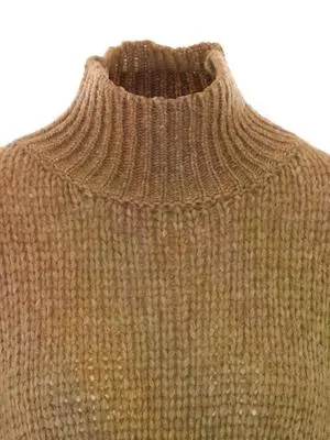 ROBERTO COLLINA Ribbed-knit Roll-neck Sweater