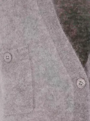 P.a.r.o.s.h Button-up Sleeveless Cardigan