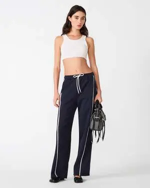 Steve Madden Kristina Pant Wide Leg Bottoms - Midnight