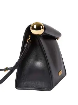 Jacquemus Le Sac Rond Carre In Nappa