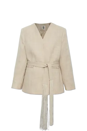 BY MALENE BIRGER Wool Jacket ‘emma’ With A Belt