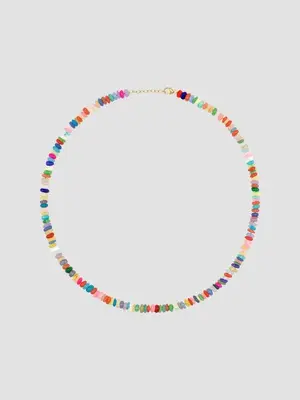 Jia Jia Solel 14k Yellow Gold & Opal Bead Necklace - Multi