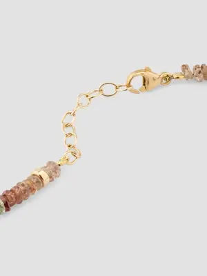 Jia Jia Light Rainbow 14k Yellow Gold & Sapphire Beaded Necklace