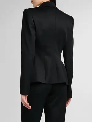 Alexander McQueen Embellished Single-breasted Jacket