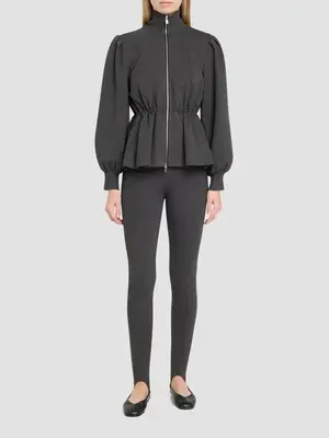 TOCCIN Ida Zip-front Drawstring Jacket