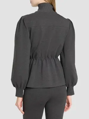 TOCCIN Ida Zip-front Drawstring Jacket
