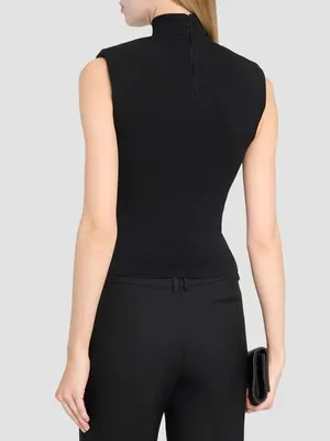 TOCCIN Diala Compact Knit Sleeveless Top
