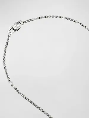 Konstantino Sterling Rolo Chain Necklace