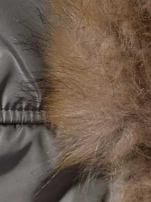 Miu Miu Technical Fabric And Faux Fur Trapper Hat