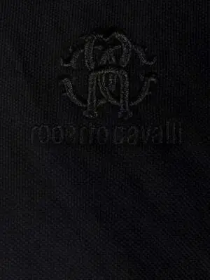 Roberto Cavalli Logo-embroidered Polo Shirt