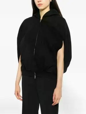 Balenciaga Cape-style Hooded Jacket