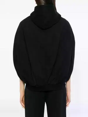 Balenciaga Cape-style Hooded Jacket