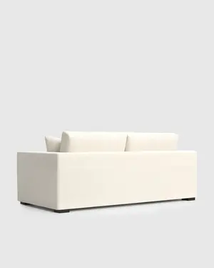 Quince Oasis Sofa In Performance Chenille-linen Blend - Sorrell