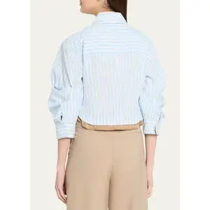 Simkhai Boone Stripe Combo Shirt
