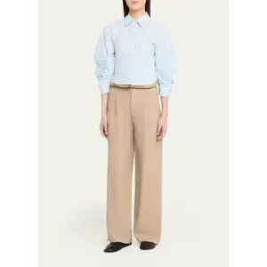 Simkhai Boone Stripe Combo Shirt