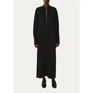 Attersee The Aria Knit Polo Maxi Dress