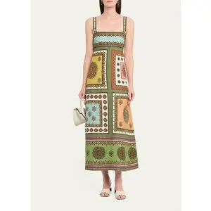 ALEMAIS Contina Midi Day Dress