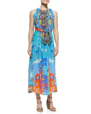 ALEMAIS Contina Midi Day Dress
