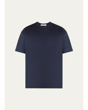 UMIT BENAN Cotton Jersey Short-sleeve T-shirt