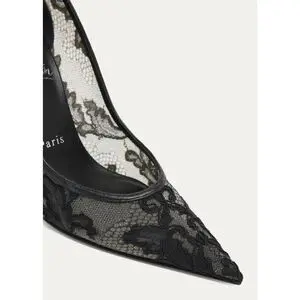 CHRISTIAN LOUBOUTIN 100mm Miss Z Lace Pumps