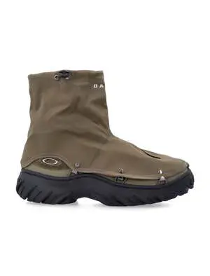 Oakley Meridian Low Ext Suede Hiking Shoes With Removable Waterproof Gaiter - Deep Olive