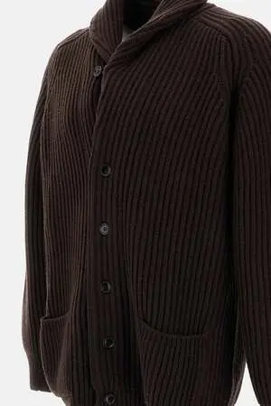 Filson Maglia Cardigan Bristol Tacoma Wool - Marrone