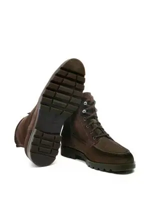 Santoni Suede Ankle Boots