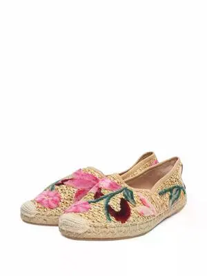 Ermanno Scervino Floral Espadrilles
