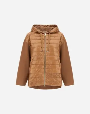 Herno Hooded Jacket In Pure Cotton And Nylon Ultralight