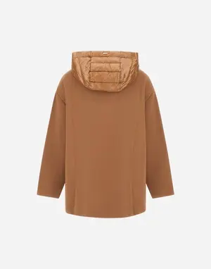 Herno Hooded Jacket In Pure Cotton And Nylon Ultralight