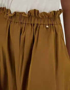 Herno New Techno Taffeta Skirt