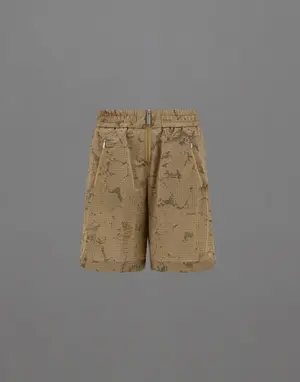 Herno Shorts In Water Jacquard
