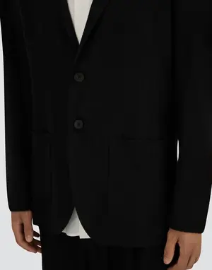 Herno Blazer In Slubbing Linen
