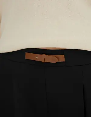 Herno Trousers In Fluid Wool
