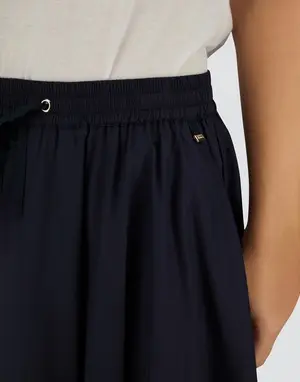 Herno Light Nylon Stretch Skirt