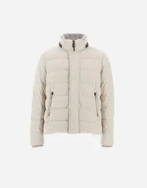 Herno Suede Effect Jacket - Ice